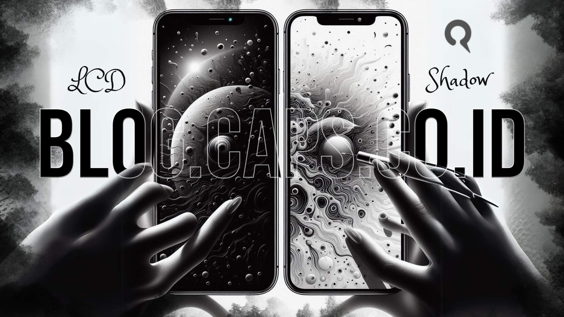 iPhone Muncul Shadow Hitam/Putih - Candra Apple Solution